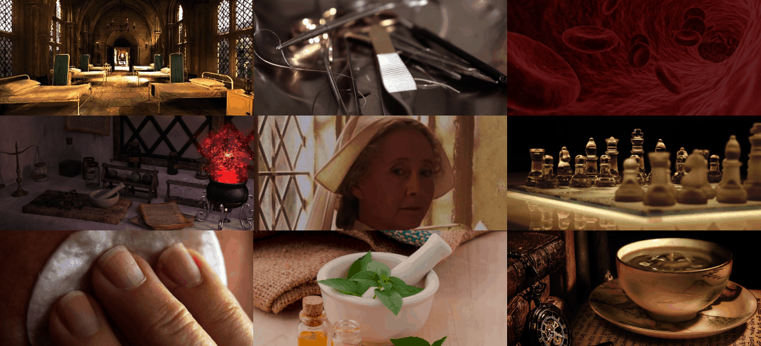 Headcanon: Poppy Pomfrey - Squibstress